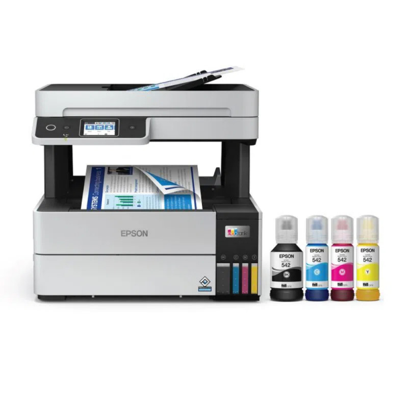 Impresora multifuncional Epson Ecotank L6490 Negra Wi-Fi - Epson