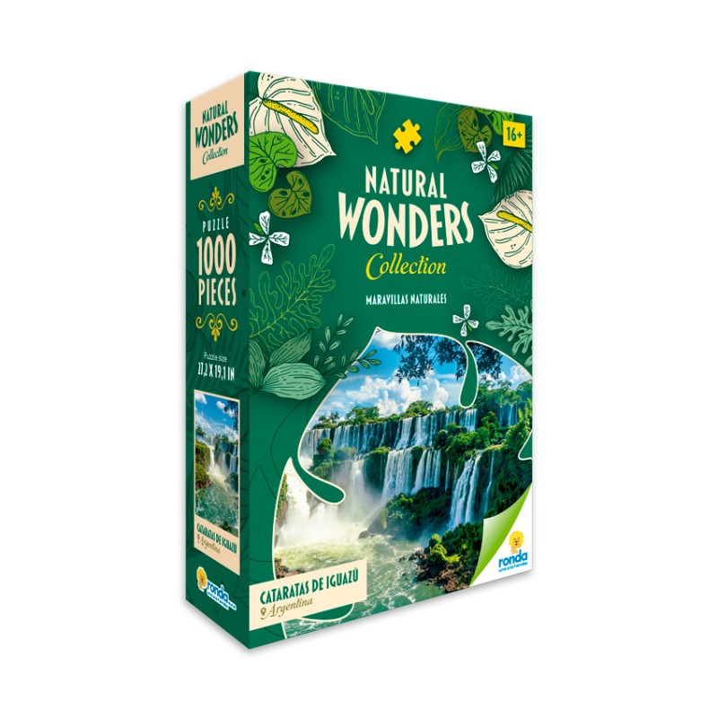 Rompecabezas X 1000 Pzas Maravillas Naturales Cataratas De Iguazú Argentina