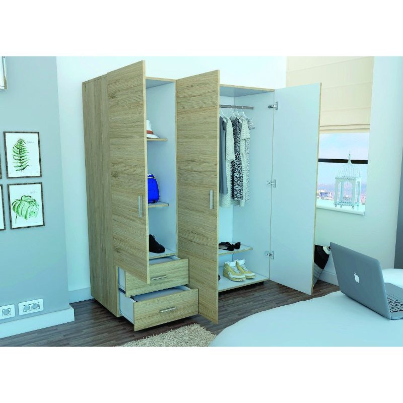Closet Light, Beige y Blanco - RTA Muebles