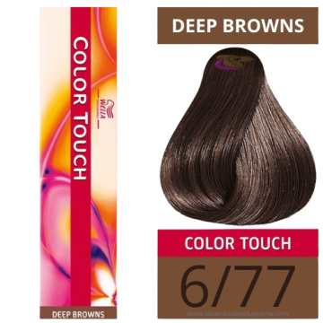 Tinte Color Touch 6-77 Rubio Marron Intenso