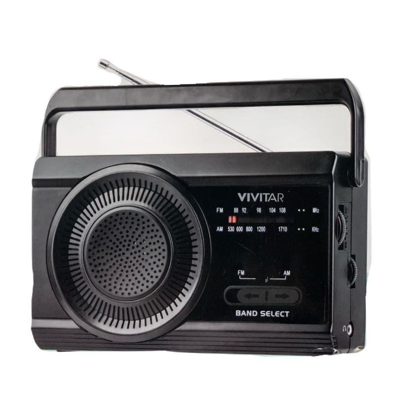 Radio Portatil AM-FM Vivitar Salida 3,5 mm