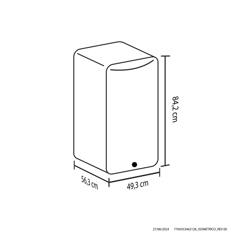Minibar Haceb 122 litros Inox - Haceb