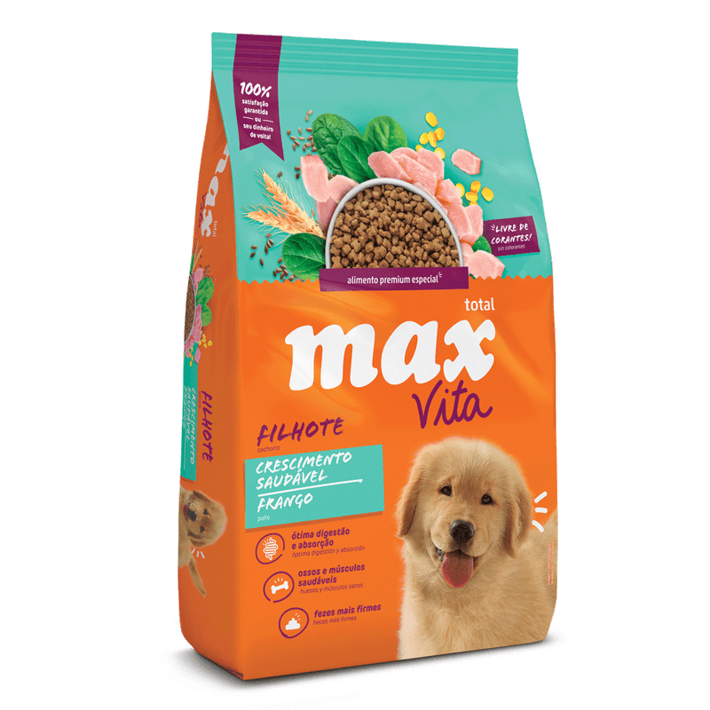 Max Perros Vita Cachorro Crecimiento Pollo 10.1 Kg