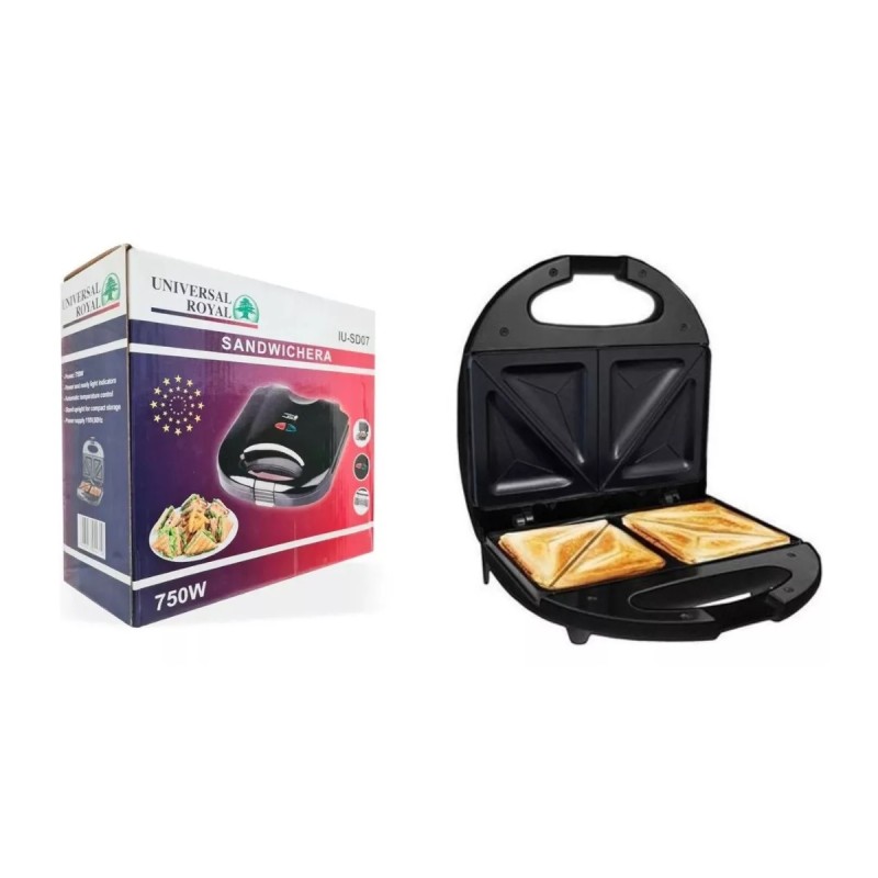 Sanduchera 2 Puestos Universal Royal IU-SD07 - UNIVERSAL ROYAL