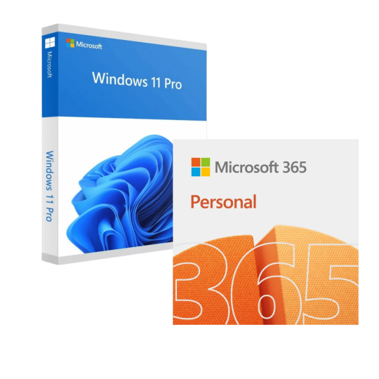 Win 11 Pro + Microsoft 365 Personal 5 Dispositivos - WINDOWS