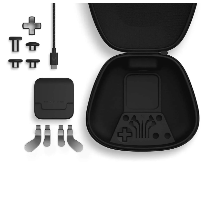 Estuche de Complementos Control Xbox Elite 2 Completo Negro