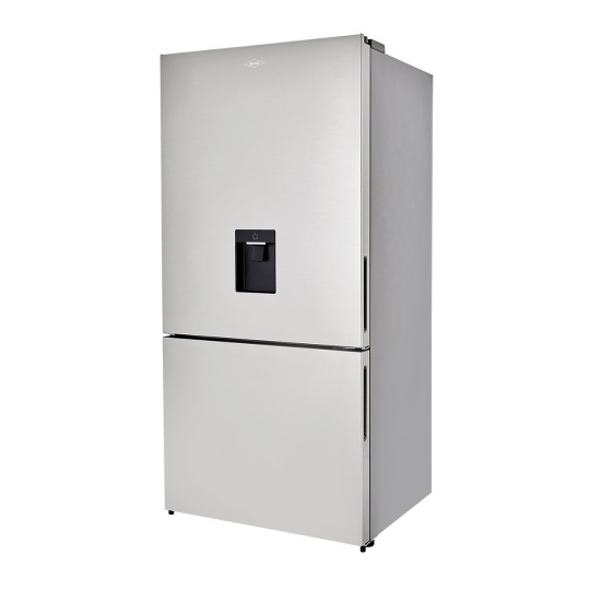 Nevera Haceb Bottom Mount 543 Lts Dispensador Agua Inox Gris