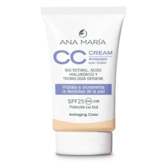 ANA MARIA CC CREAM ANTIEDAD CON COLOR TONO CLARO 30G - Bancolombia
