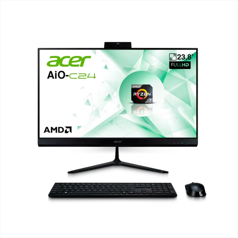 Computador AIO ACER Amd Ryzen 7 5825U 8Gb 512Gb - C24-2G-LR14 - Acer