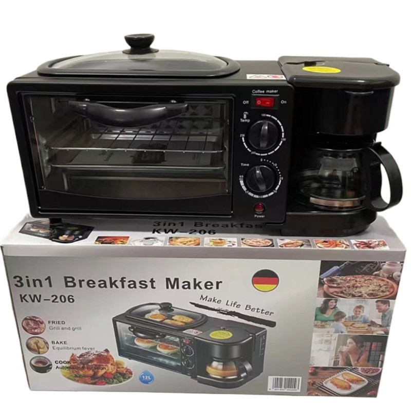 Combo Tostadora Más Cafetera 3 en 1 Sokani SK-145 - Bancolombia