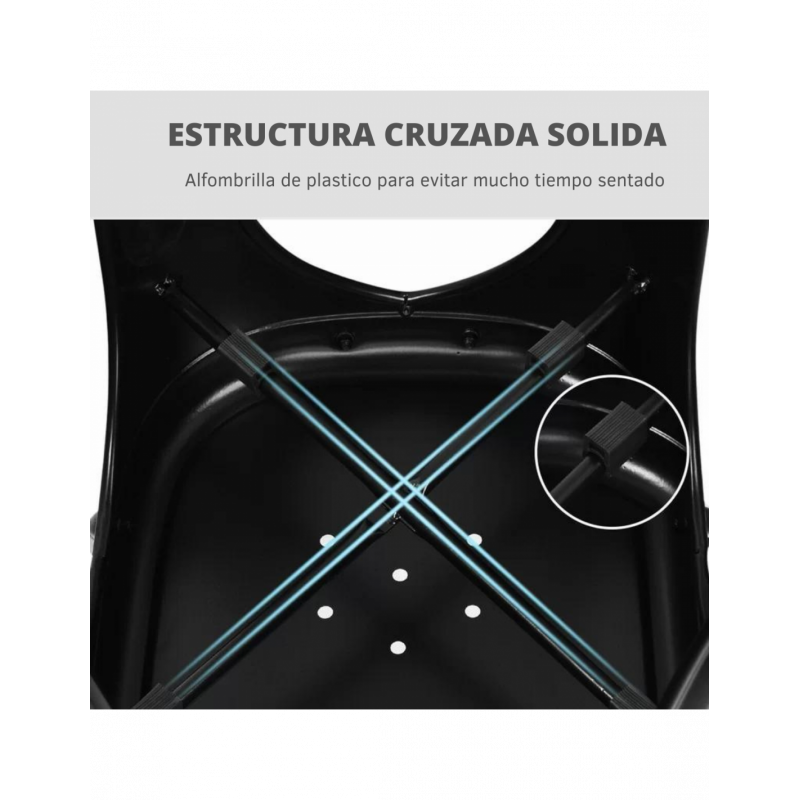 Silla Turca Negro